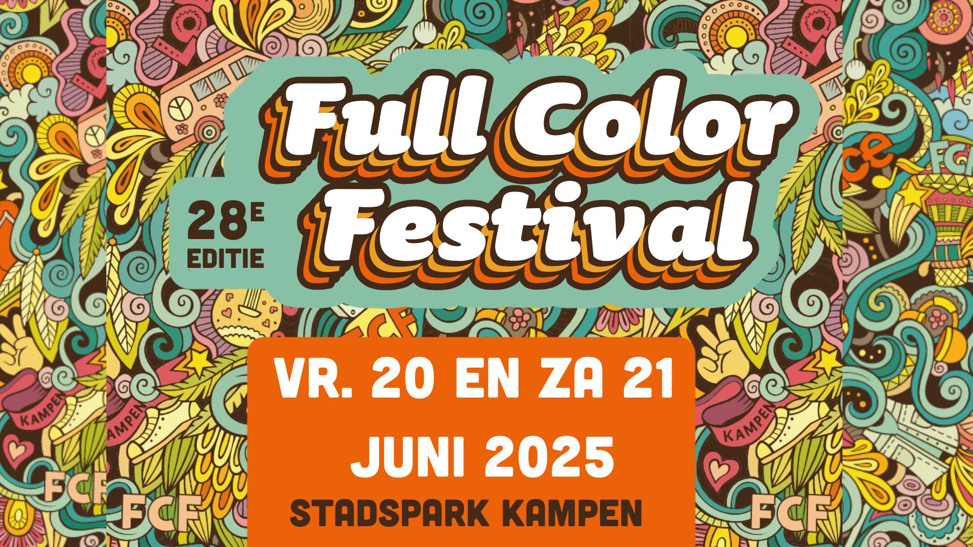 Festivalprogramma - Full Color Festival Kampen 2025