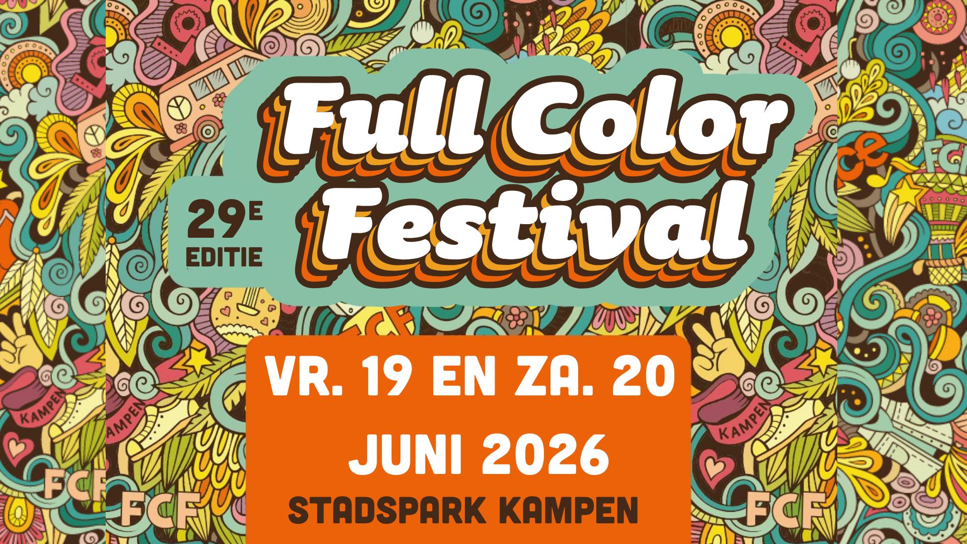 Festivalprogramma - Full Color Festival Kampen 2026